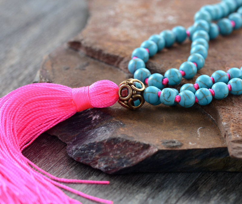 Handmade Turquoise "Princess" Mala