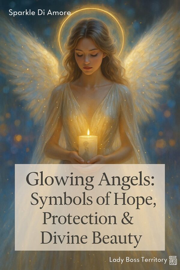 Spiritual Meaning of Glowing Angels in Modern Art | Divine Symbolism