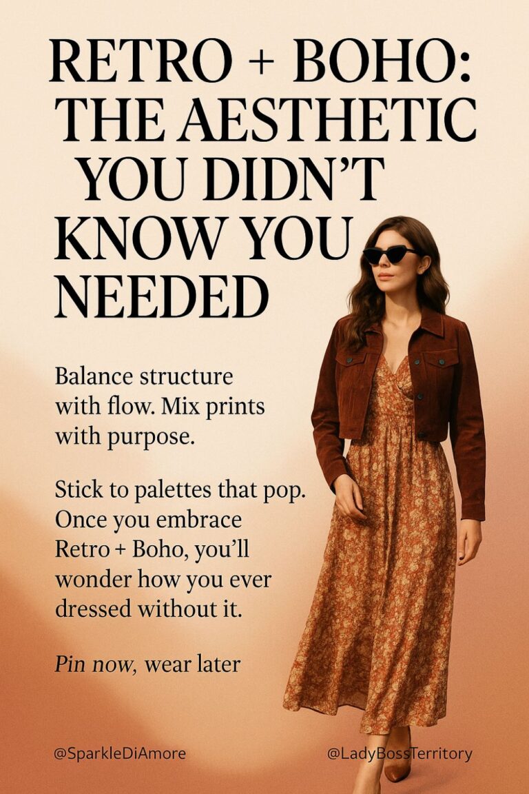 The Aesthetic You Didn’t Know You Needed: How to Mix Retro and Boho ...